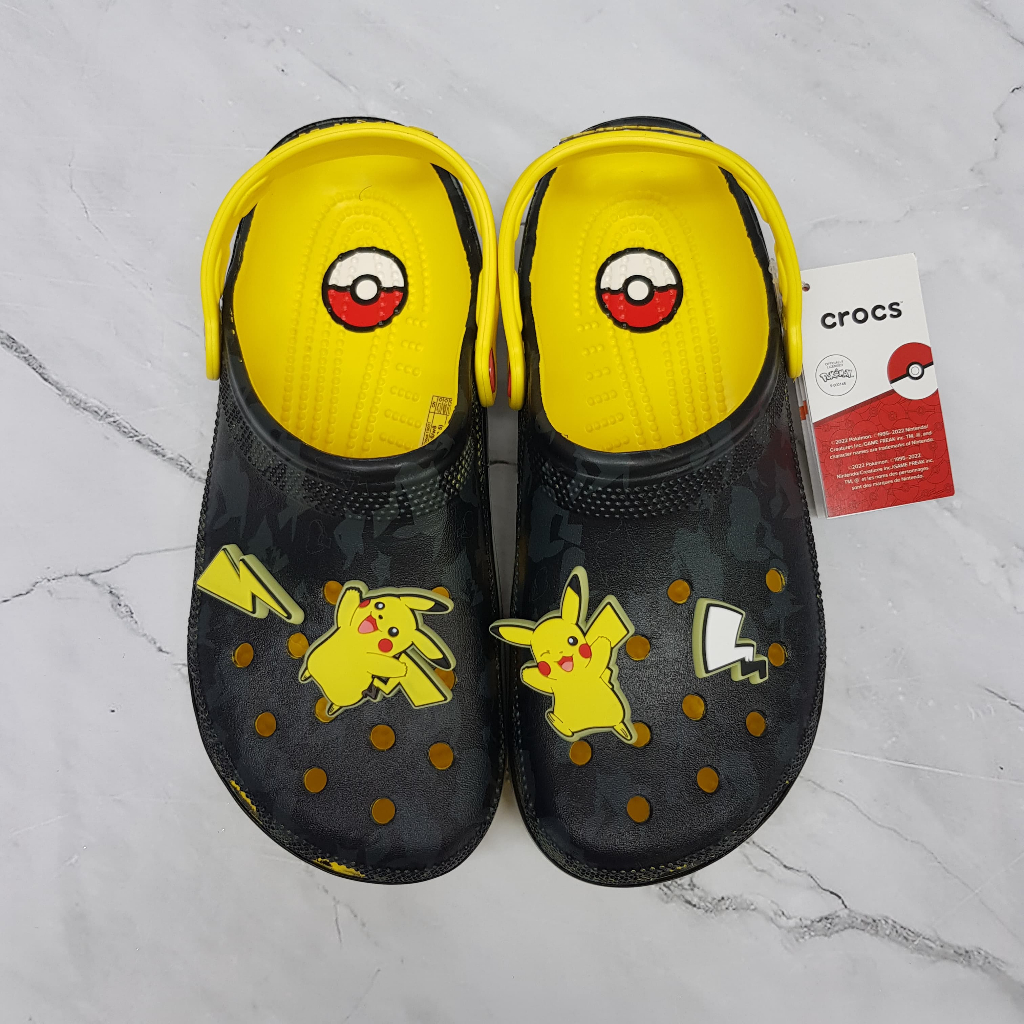 Jual Crocs Pokemon Pikachu Classic Clog | Shopee Indonesia