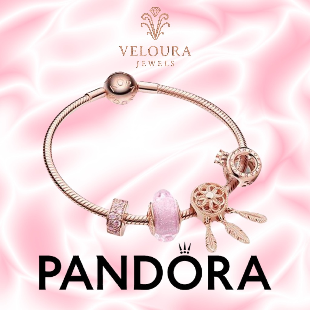 Jual [ Pandora Lady Gelang, 925 Perak Murni Gelang, Sapphire String ...