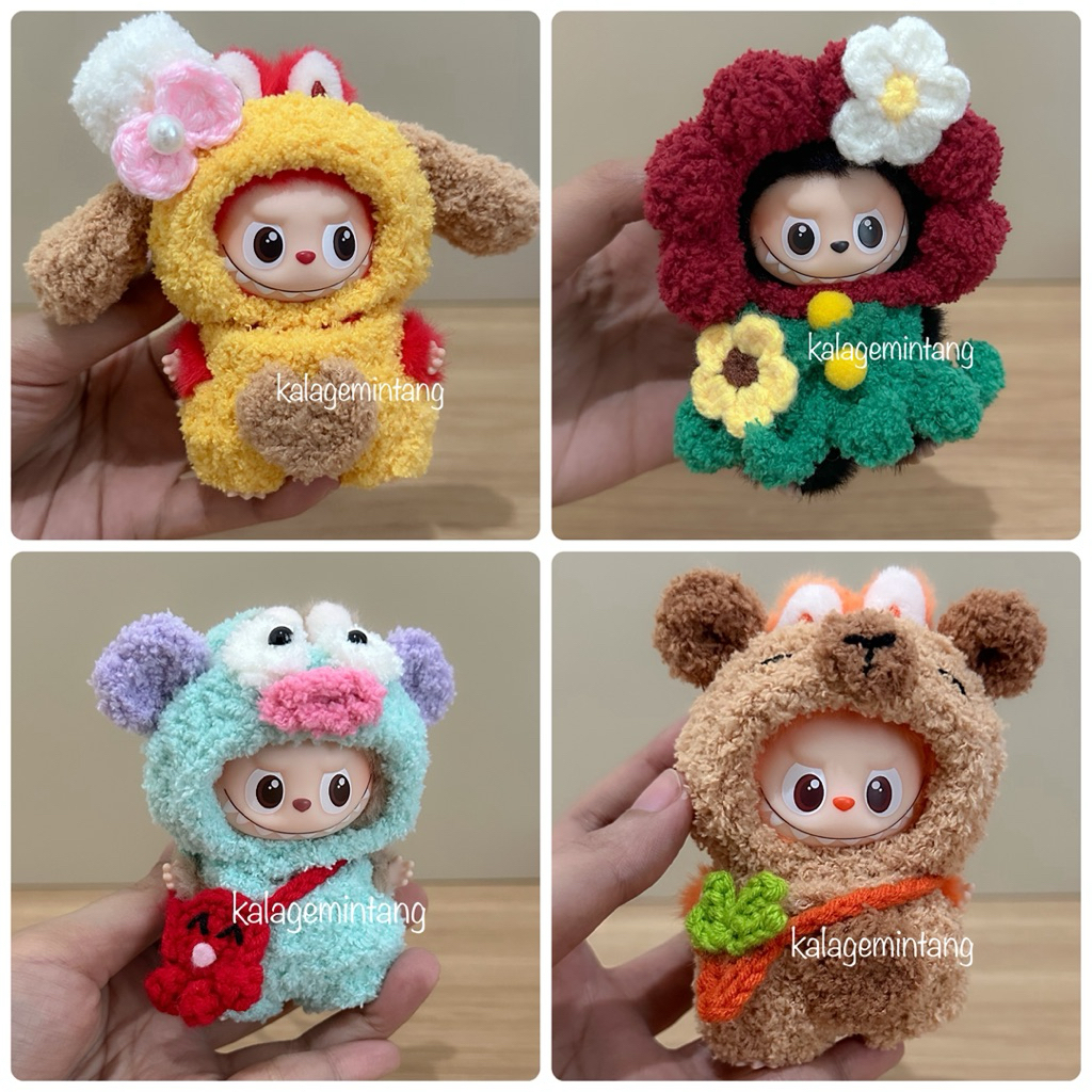 Jual Labubu Pin for Love outfit / Labubu v4 outfit / costume labubu pin ...