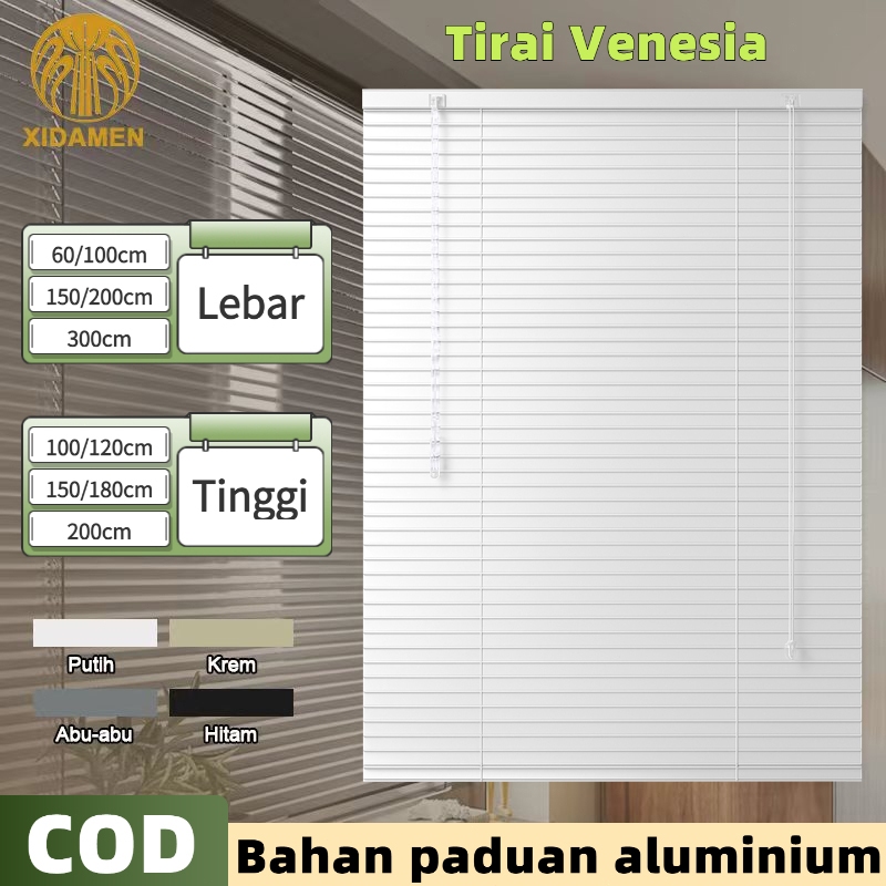 Jual Xidamen Venetian Blinds Aluminium Tirai Venesia yang Dapat ...
