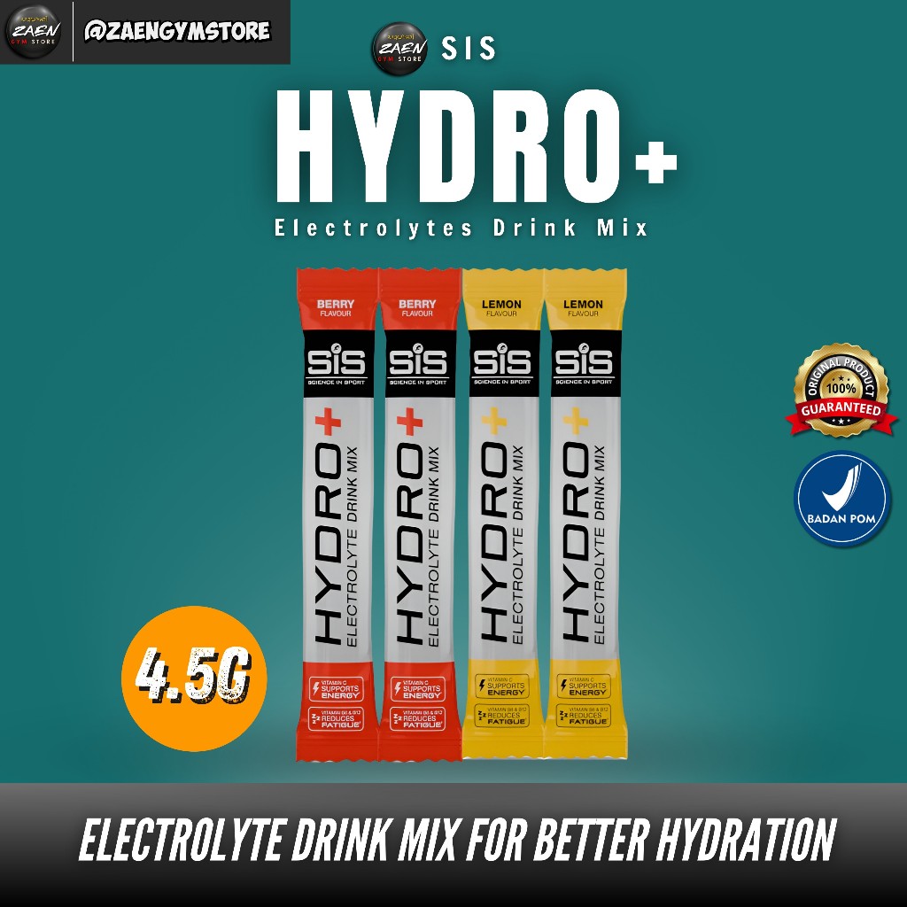 Jual SIS HYDRO+ ELECTROLYTE DRINK MIX ECER PER PIECE | Shopee Indonesia