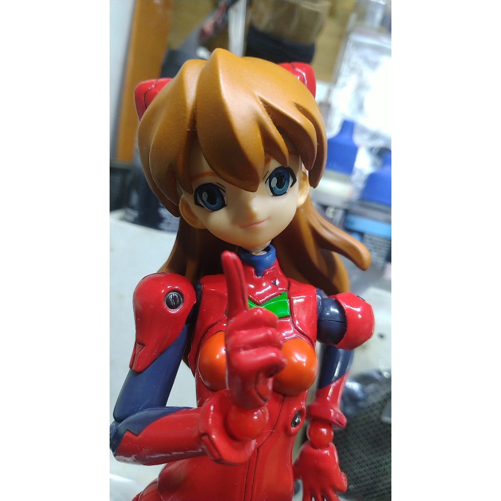 Jual EVANGELION EVA ASUKA LANGLEY CUSTOMA-P CFP-02 FIGURE SCULPTED BY ...