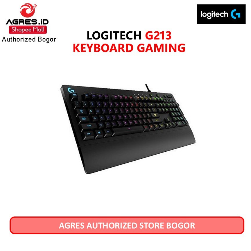 Jual LOGITECH G213 PRODIGY KEYBOARD GAMING RGB LIGHTING | Shopee Indonesia