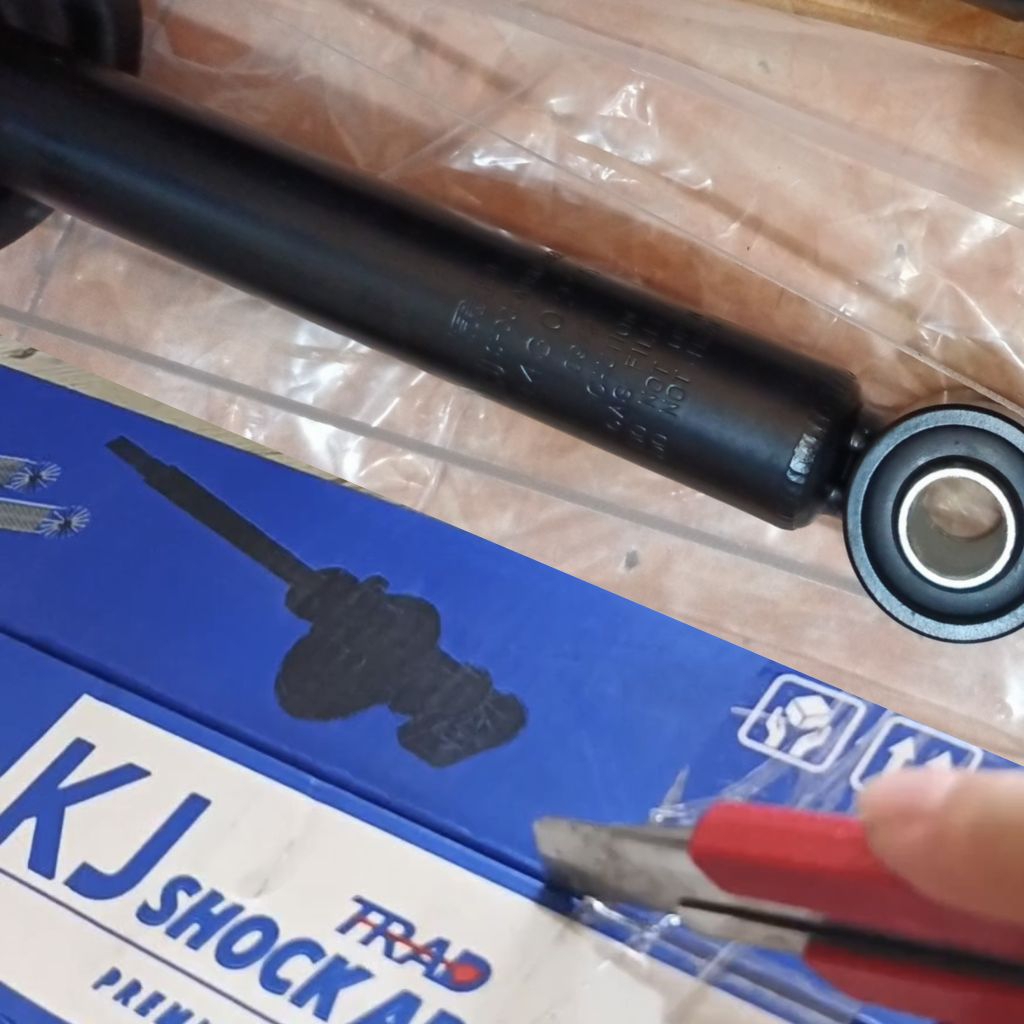 Jual SHOCK BREAKER DEPAN SET LANCER CK4 MEREK KJ | Shopee Indonesia