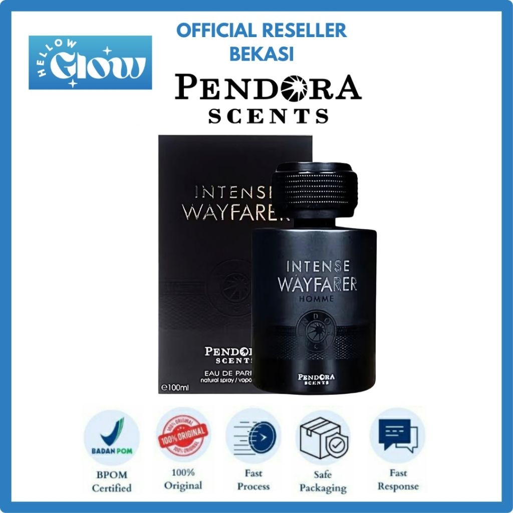Jual Pendora Scents Intense Wayfarer Perfume For Men EDP 100ML | Shopee ...