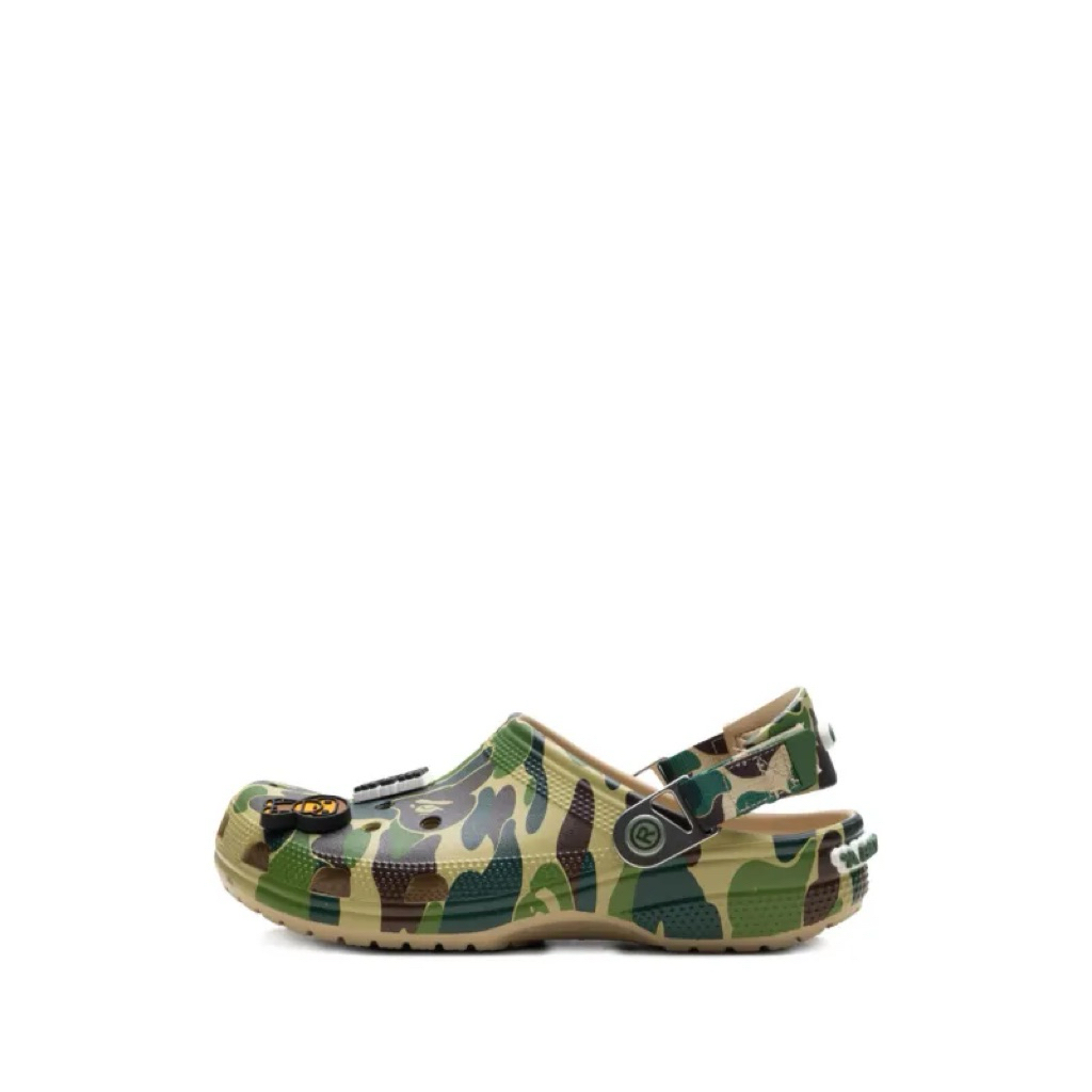 Jual Crocs Collab Bathing Ape Green Unisex | Shopee Indonesia