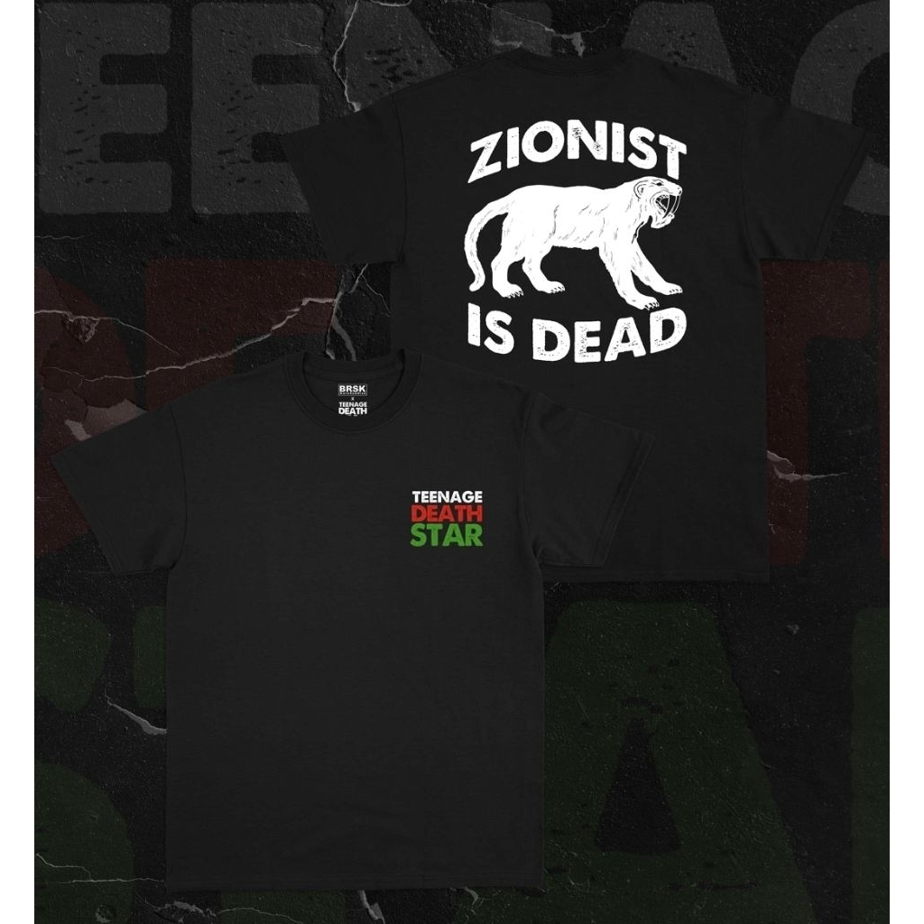 Jual Teenage Death Star - Zionist Is Dead Logo (Gratis Poster dan ...