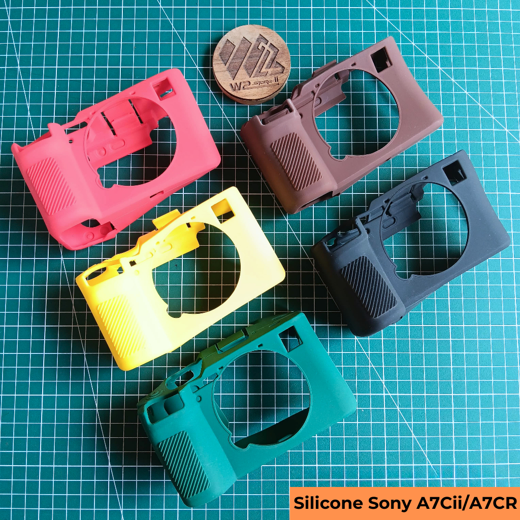 Jual Silicone Case A7Cii A7CR Silikon Kamera Sony A7C2 A7C Mark 2 A7CR ...