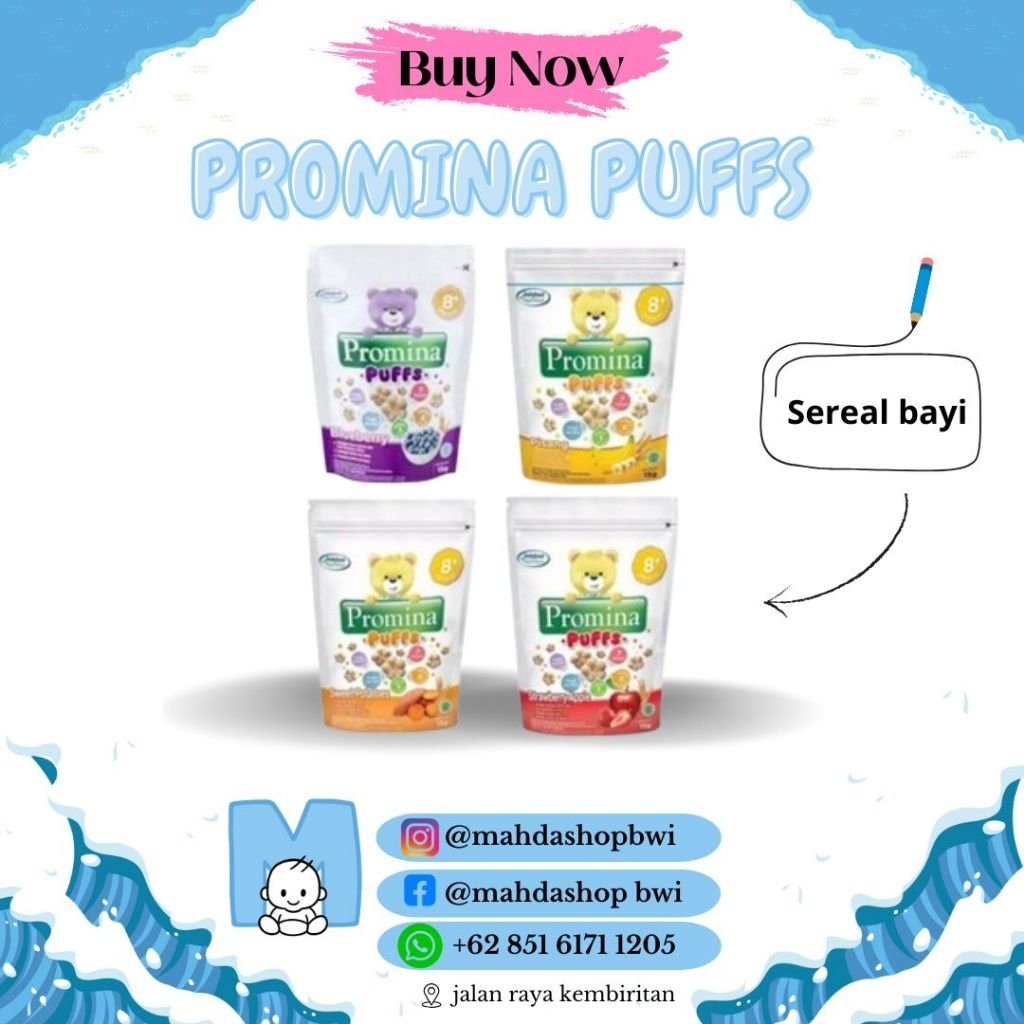 Jual PROMINA / Promina rice crackers / promina puffs / promina bayi ...