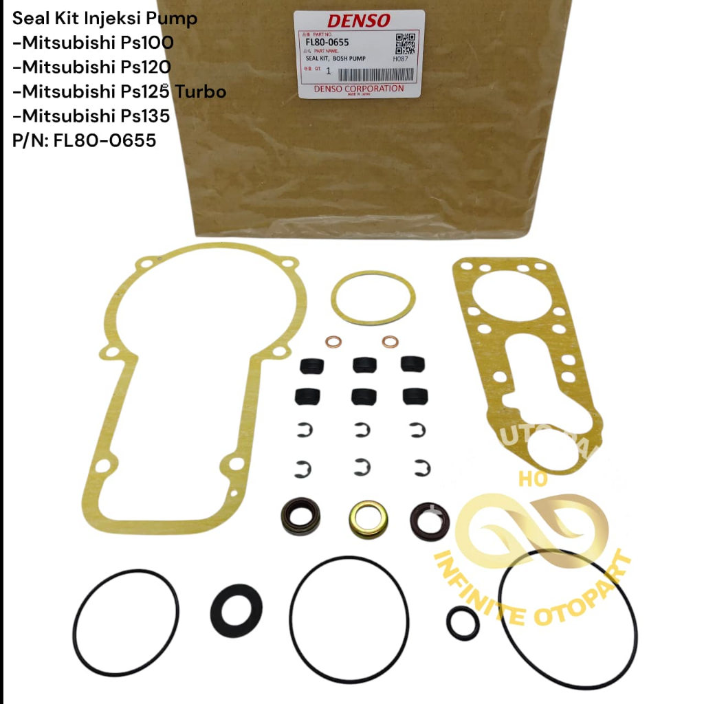 Jual REPAIR KIT BOSPOM SEAL KIT INJEKSI PUMP PS100 PS120 PS125 TURBO ...