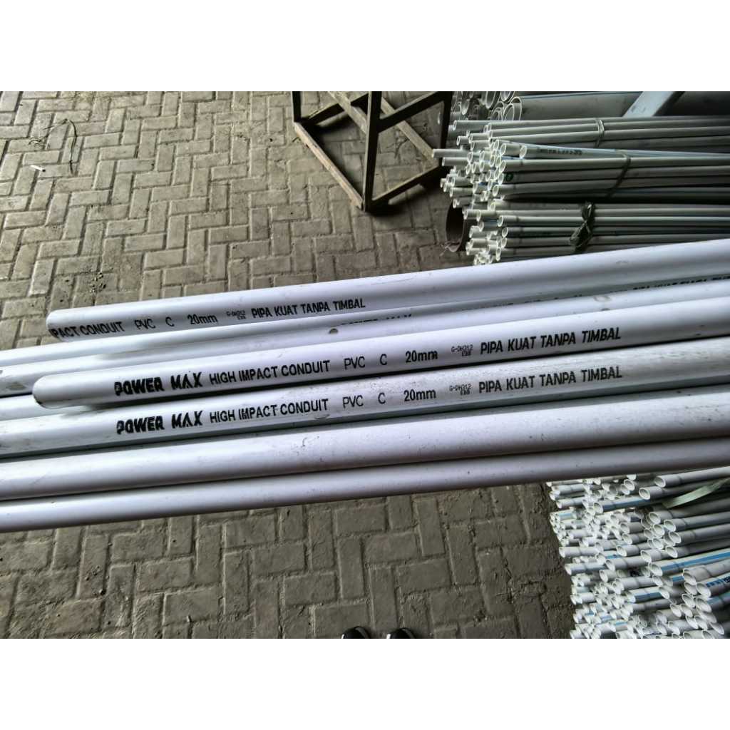 Jual PIPA LISTRIK POWER CONDUIT ANTI BAKAR diameter 20mm PANJANG 3 ...
