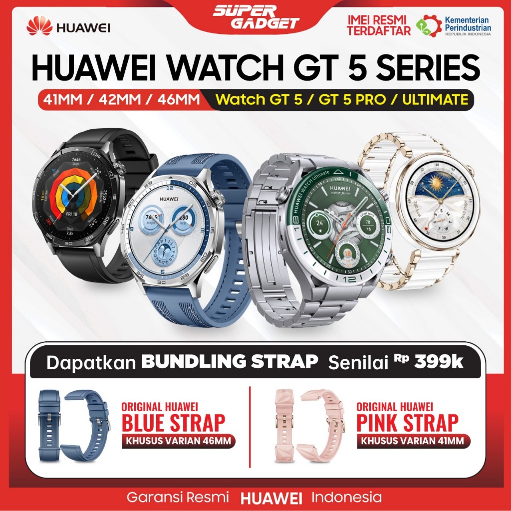 Jual HUAWEI Watch GT 5 GT5 Pro Ultimate 41mm 46mm Series Smartwatch Jam ...