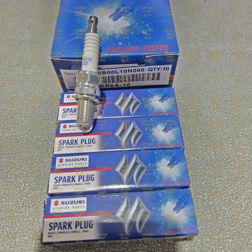Jual Busi Suzuki Ertiga Swift Splash Karimun Estilo Wagon R KR6A-10 ...