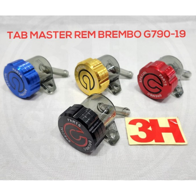 Jual TABUNG MASTER REM BREMBO G790-19 MERAH BIRU GOLD HITAM | Shopee ...