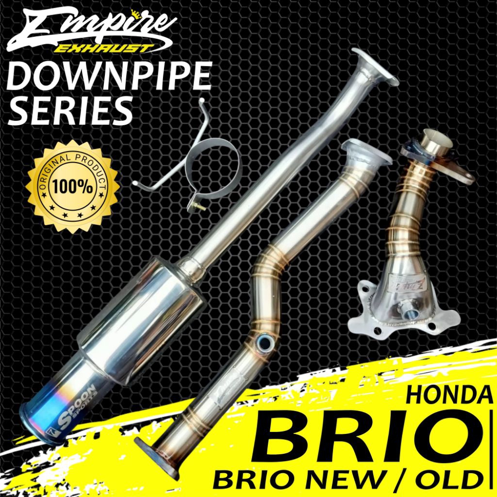 Jual Paket Custom Honda All New Brio Old Downpipe Frontpipe Bolt On ...