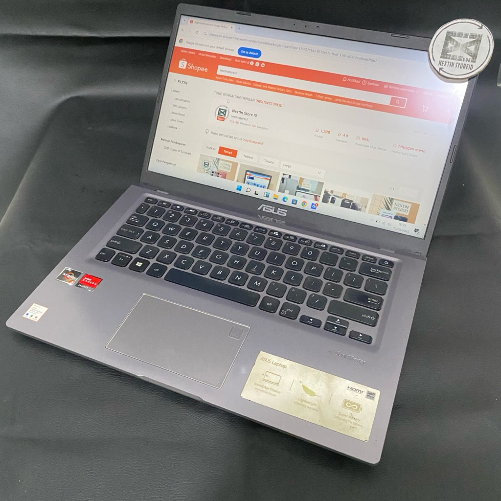 Jual LAPTOP ASUS VIVOBOOK X415DAP M415DA AMD RYZEN 3 3250U 8GB SSD ...