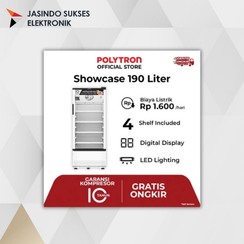 Jual POLYTRON Showcase 190 Liter SCN 190 | Shopee Indonesia