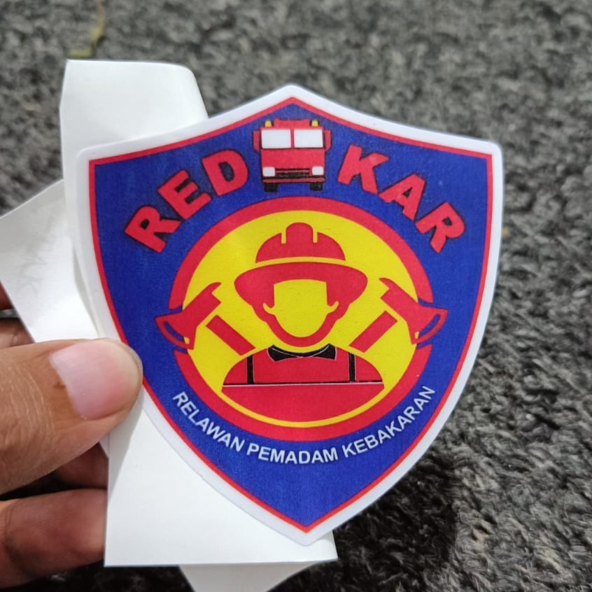 Jual STIKER REDKAR Relawan Pemadam Kebakaran | Shopee Indonesia