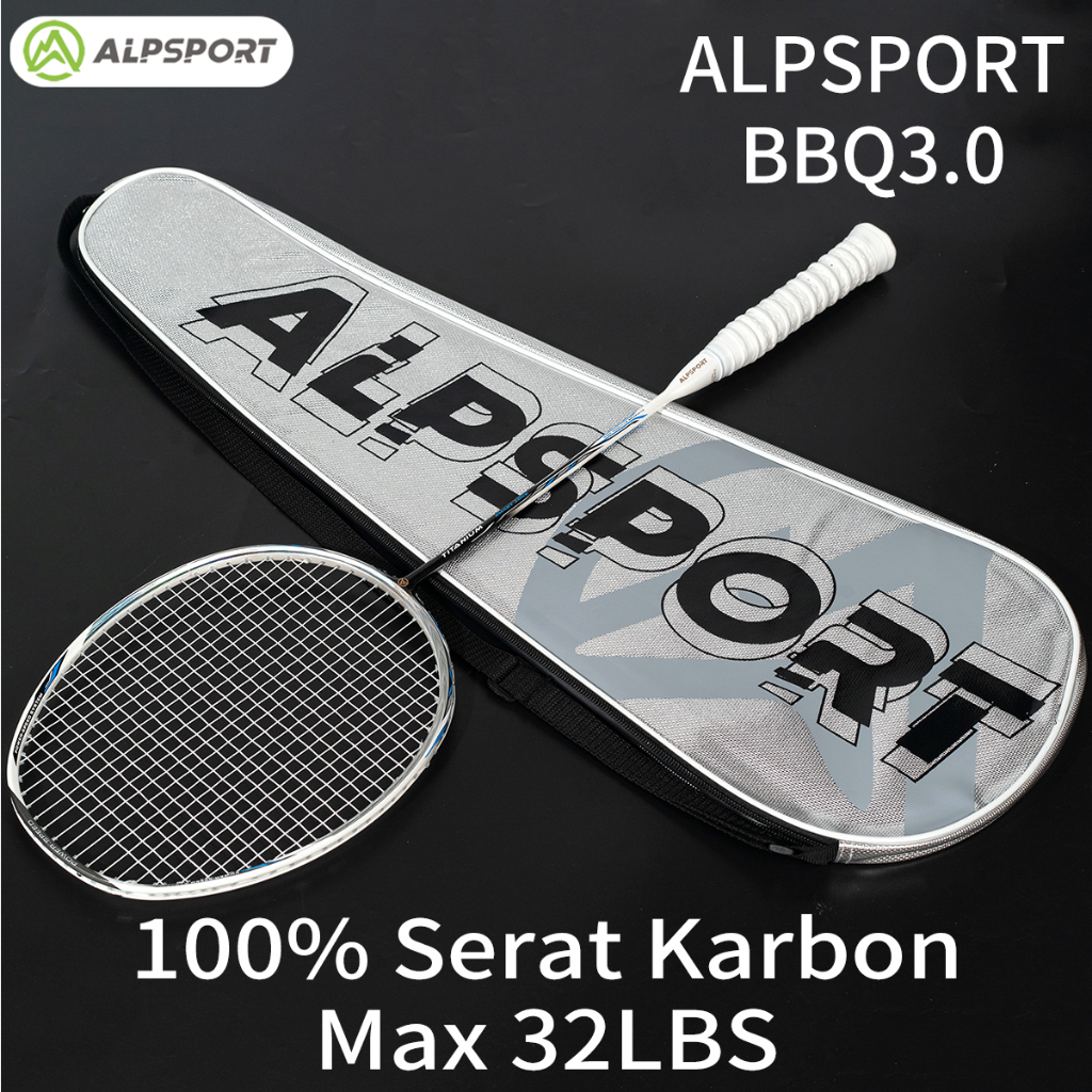 Jual ALPSPORT BBQ 3.0 Rangka Ajaib Pelangi Max 32LBS 8U Raket ...