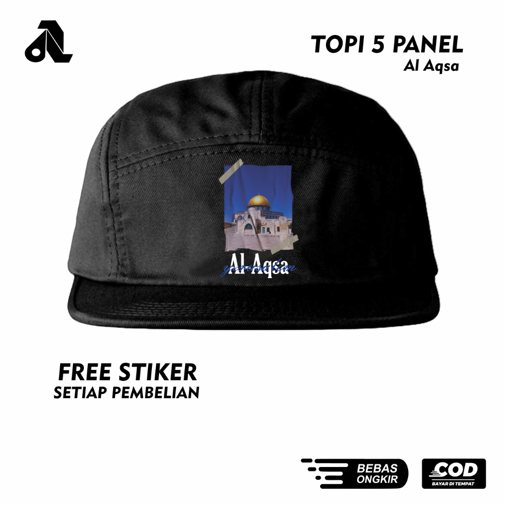 Jual Aneela Topi 5 Panel Five Panel Topi Snapback Topi Panel Distro ...