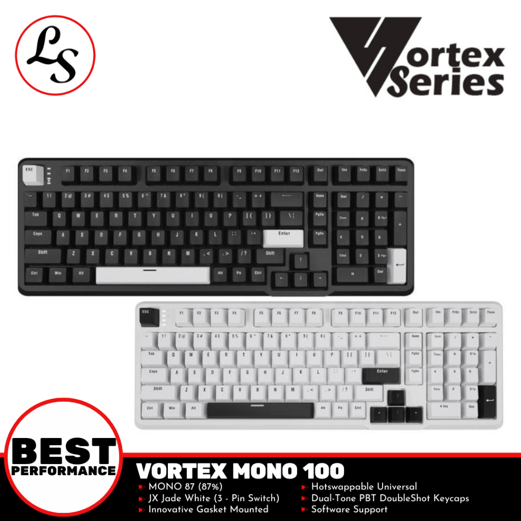 Jual VORTEXSERIES GAMING KEYBOARD Vortex Mono Series 100 Fasket Mount ...