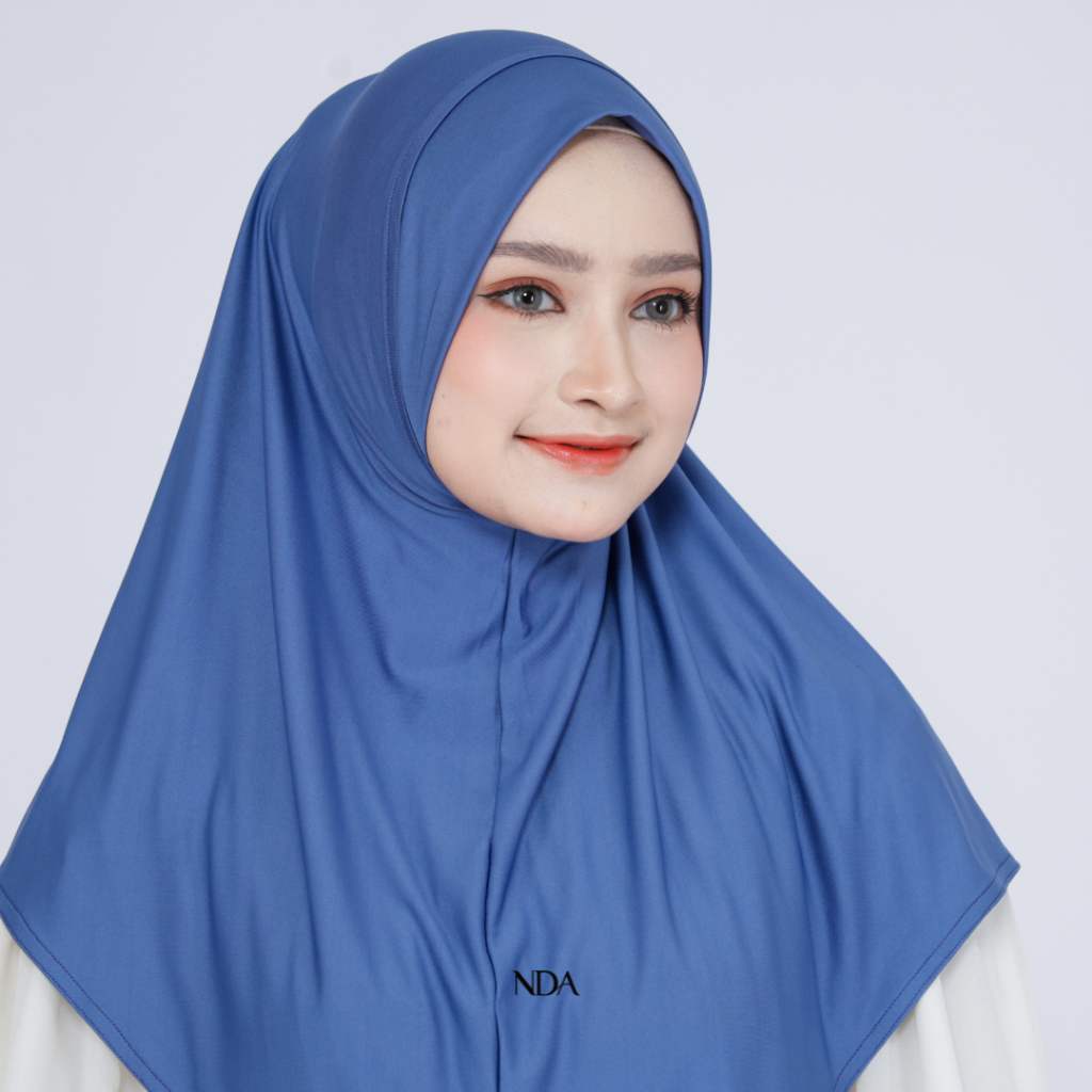 Jual NDA - Bergo Sport Non Pet Jersey/Jilbab Instan Malay/Bergo Instan Jersey Size - M | Shopee ...