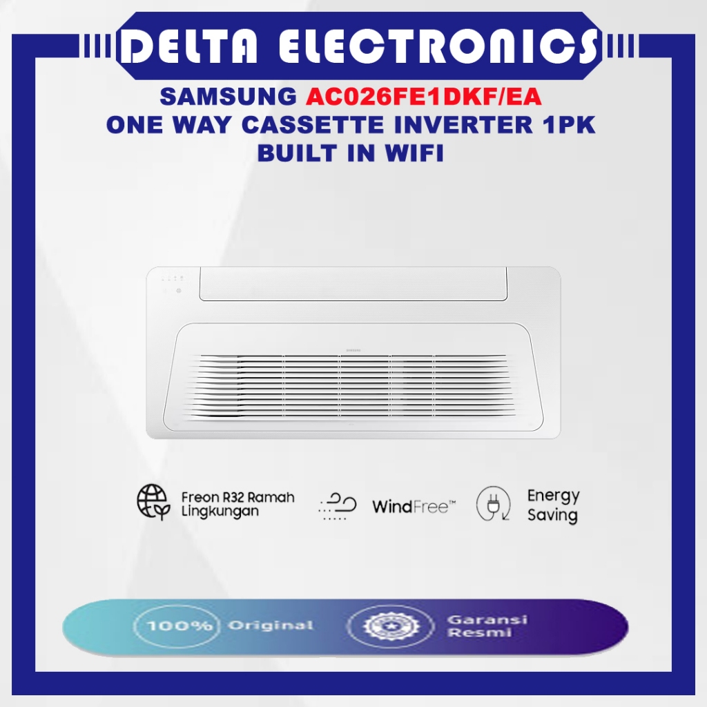 Jual Samsung AC026FE1DKF/EA One Way AC Cassette Inverter 1PK Built in ...