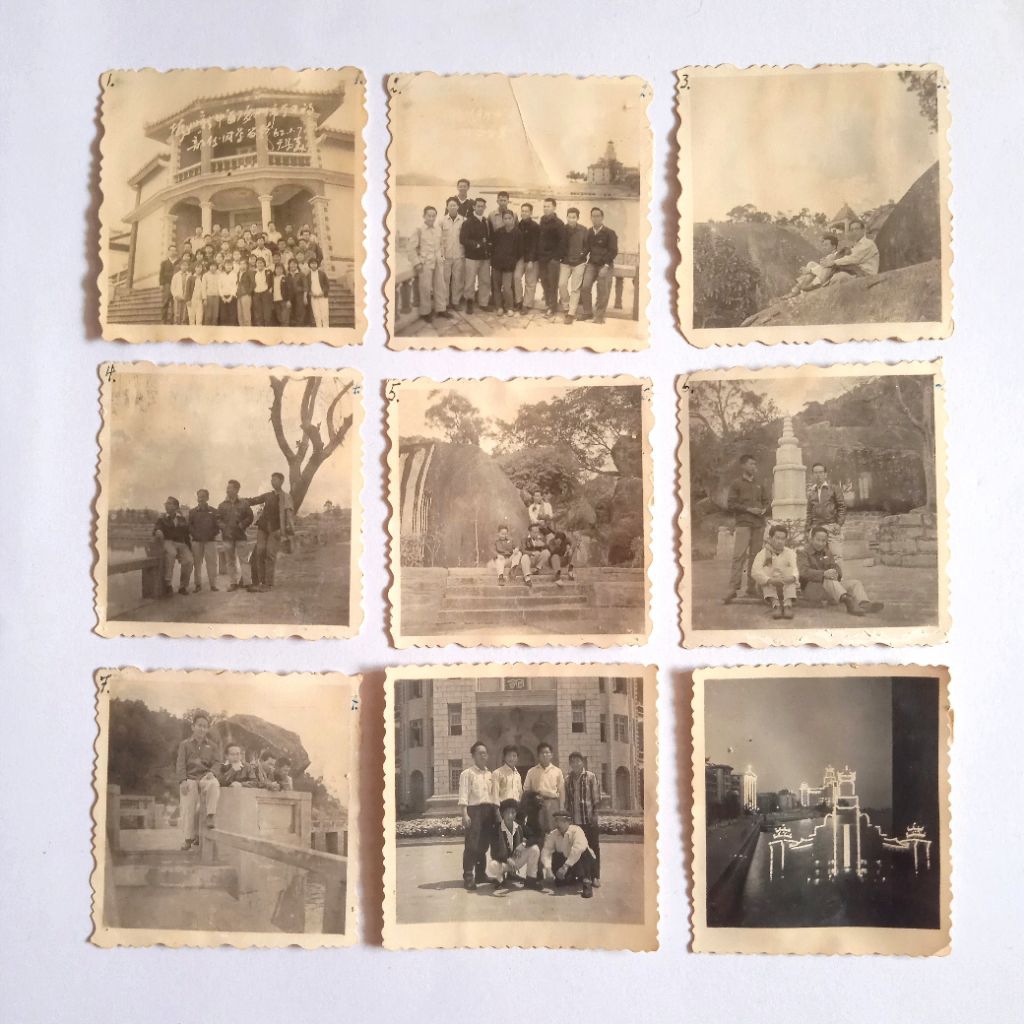 Jual Antik Vintage Foto Hitam Putih Tionghoa Di Negeri Cina 1960's Set ...