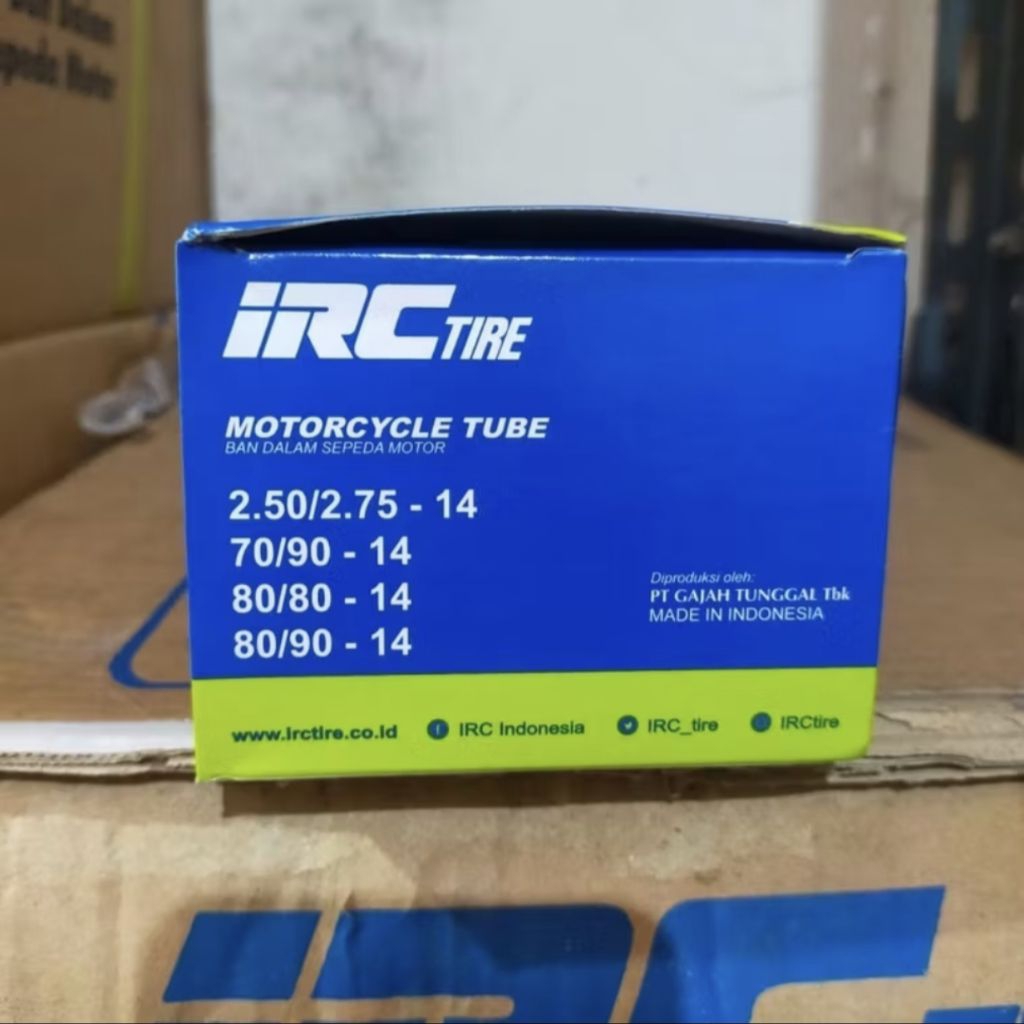 Jual Ban Dalam IRC Ring 14 250-14 275-14 70/90-14 80/80-14 80/90-14 Ban ...