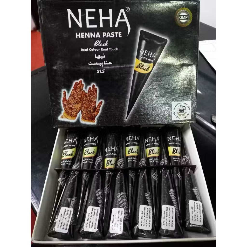 Jual HENA NEHHA HITAM/ HENNA HITAM | Shopee Indonesia