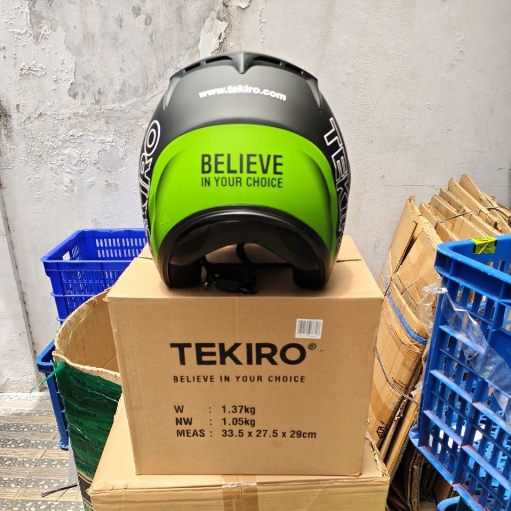 Jual HELM HALFACE TEKIRO ORIGINAL HELM TEKIRO | Shopee Indonesia
