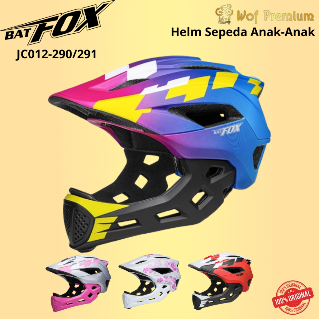 Jual BATFOX Kids JC012-290-291 Helm Olahraga Sepeda Dorong Push Bike ...