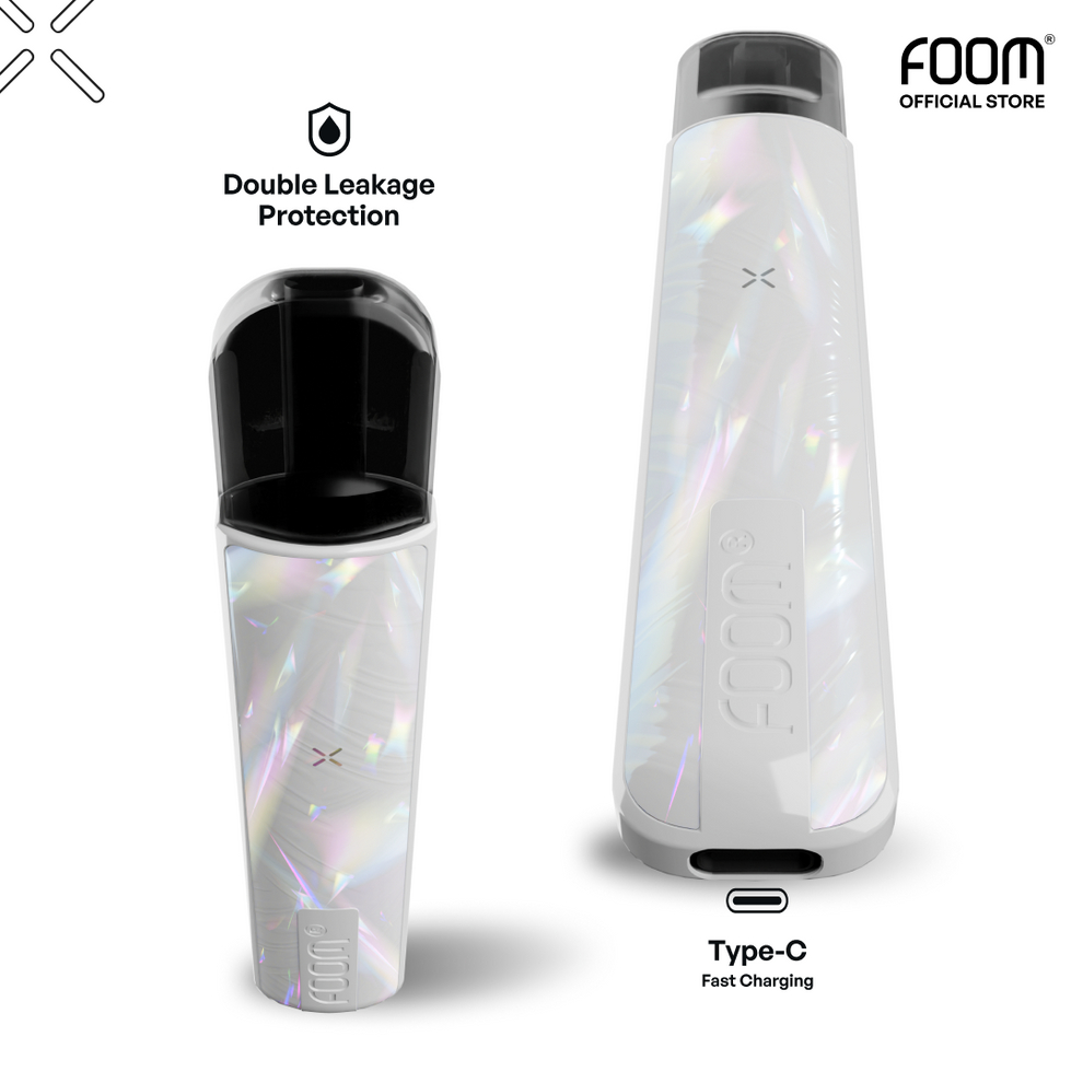 Jual [DEVICE] - Foom Pod X Signature WHITE CRYSTAL 13W 600mAh by Foom ...