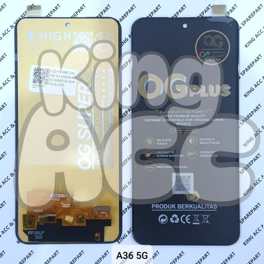 Jual OG SUPER LCD TOUCHSCREEN SAMSUNG GALAXY A36 5G A366B / A56 5G ...
