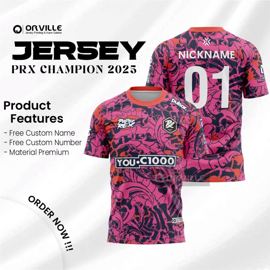 Jual JERSEY PRX PAPER REX CHAMPION 2025/26 RAPTOR VCT CHAMPION PARIS ...