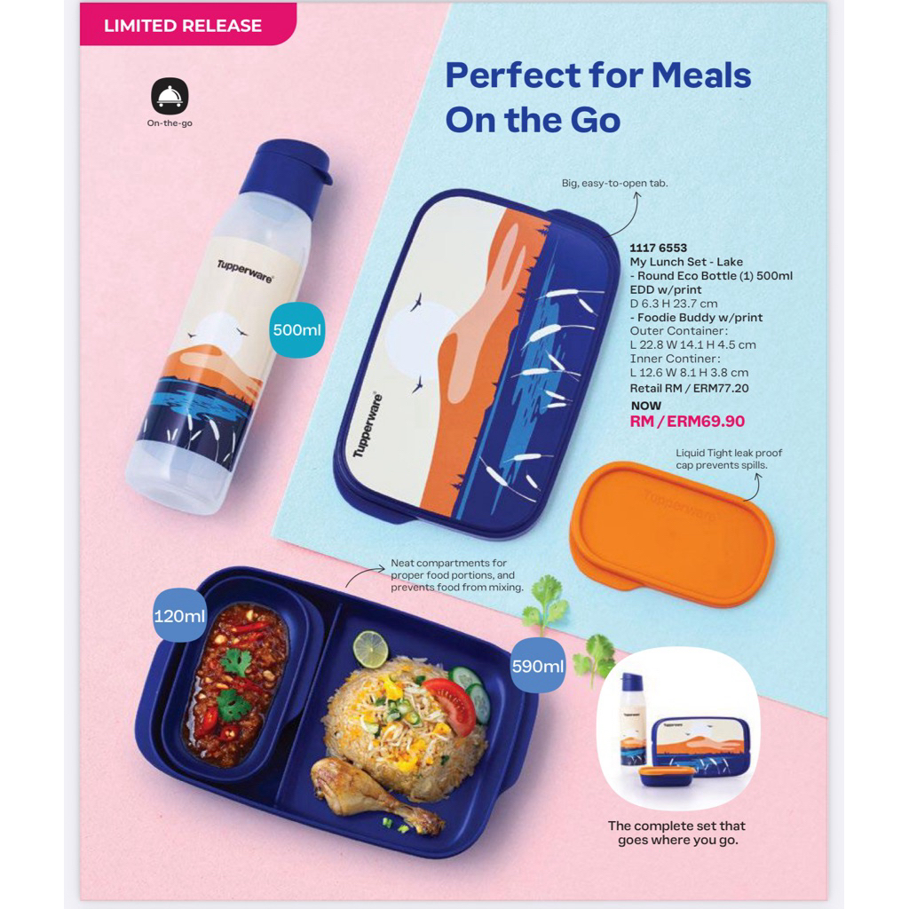 Jual Lake Lunch set by Tuppy Malay | Shopee Indonesia