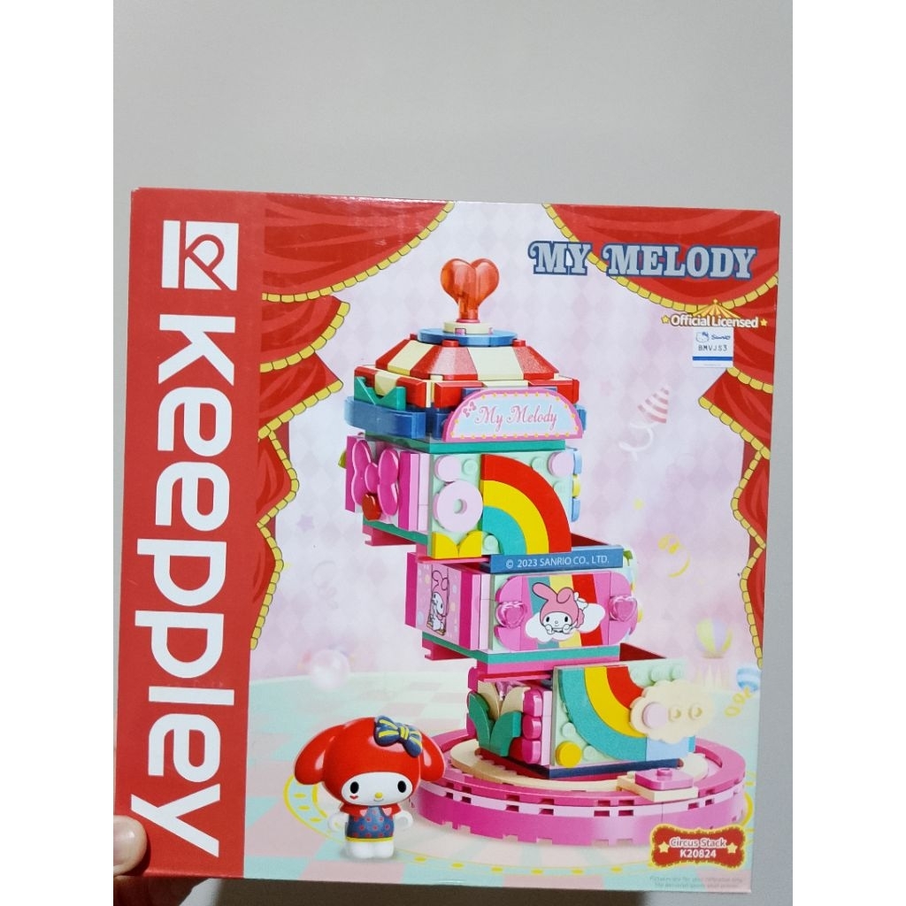 Jual Keeppley My Melody Circus Stack#keeppleySanrio#bricksSanrio#my ...