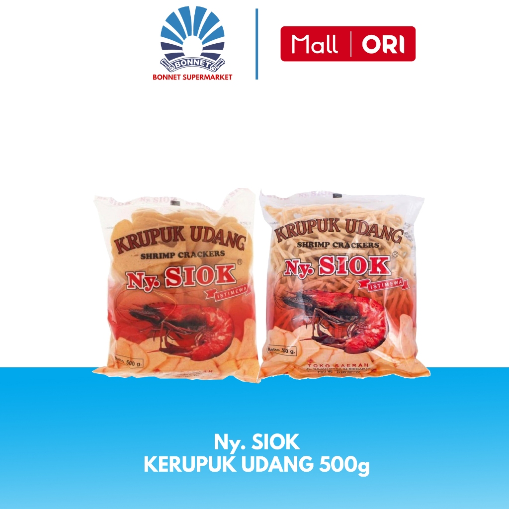 Jual Ny. Siok Krupuk Udang Istimewa 500g | Shopee Indonesia