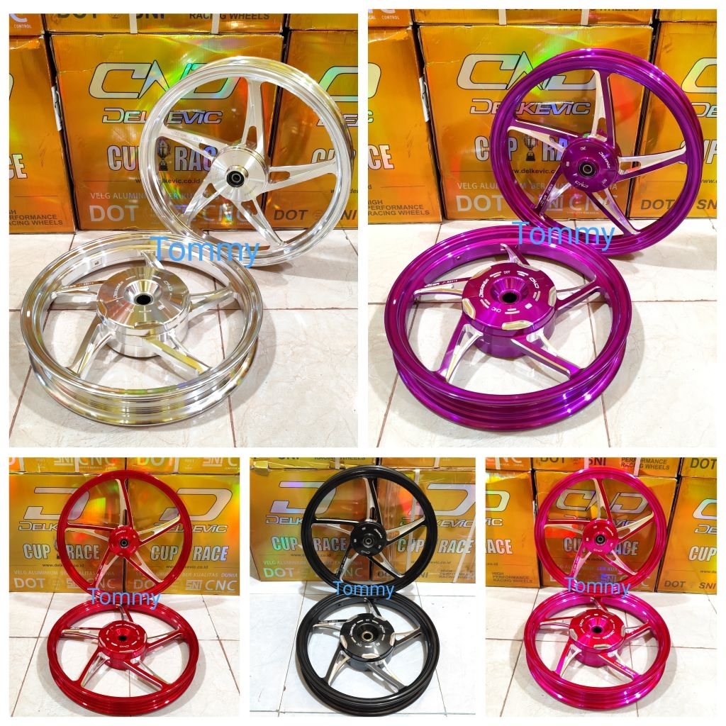Jual Velg Delkevic K5R KZR Vario 110 125 150 160 Stylo Beat Scoopy ...