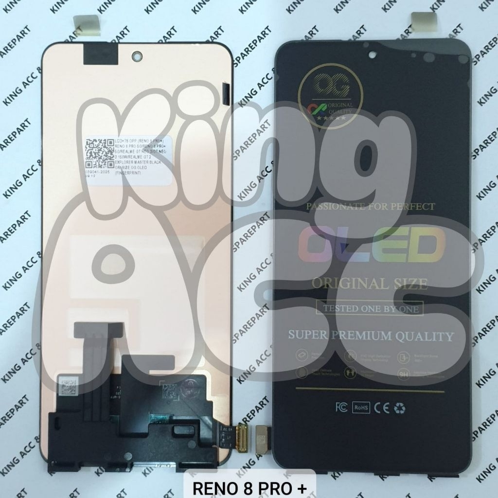 Jual OG OLED LCD TOUCHSCREEN OPP RENO 8 PRO PLUS / RENO 8 PRO 5G ...