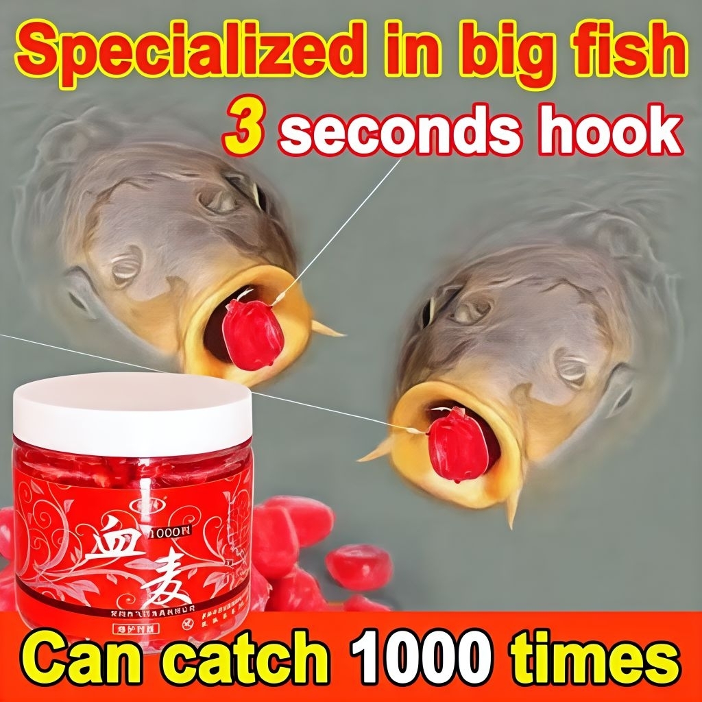 Jual Umpan Pancing Pelet Merah 1000pcs Aroma Kuat Anti Habis Untuk Ikan ...