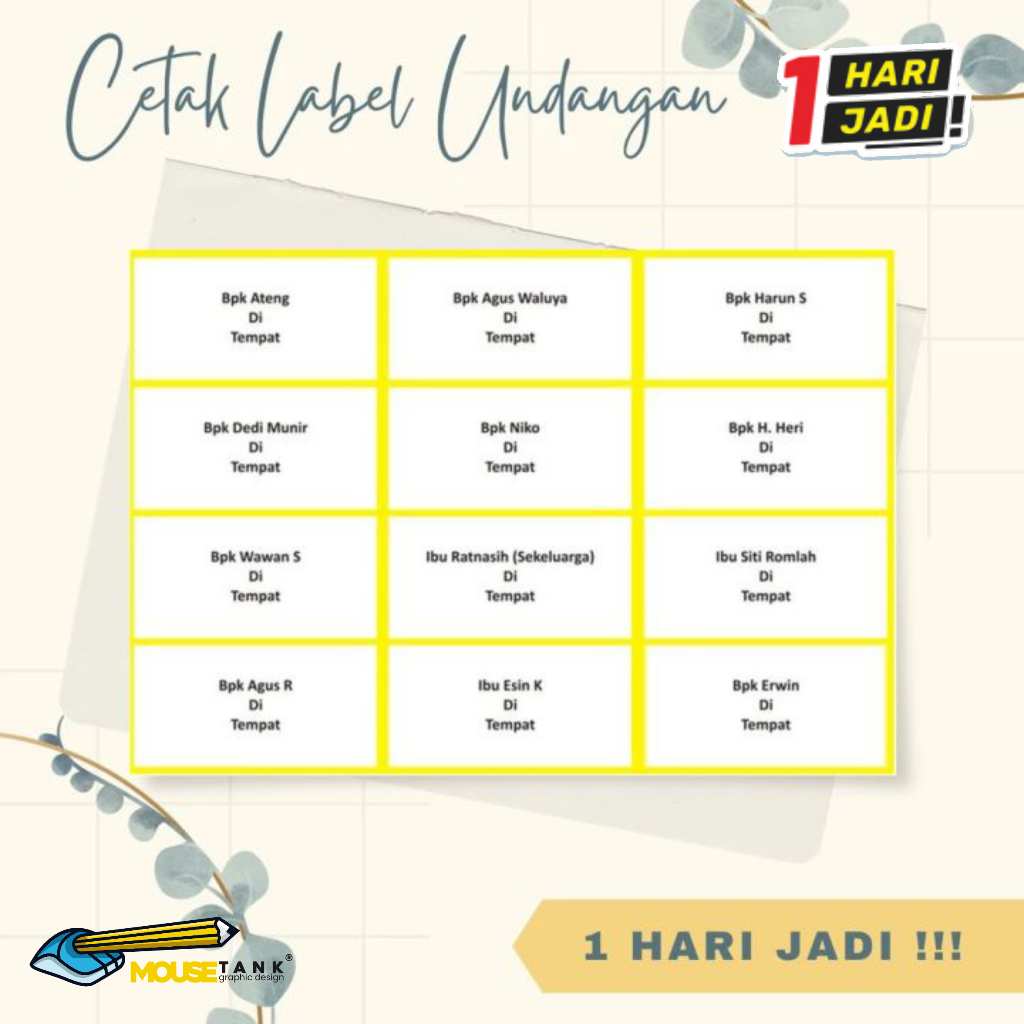 Jual STIKER LABEL UNDANGAN UNTUK UNDANGAN PERNIKAHAN MURAH!! | Shopee ...