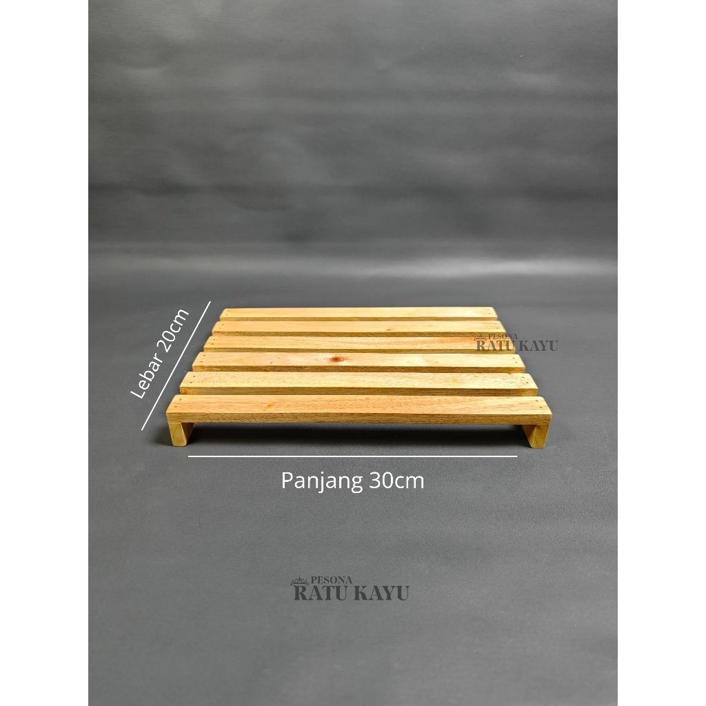 Jual RATUKAYU Palete kecil 20x30cm | Palete kayu mahoni | Palete Tempat ...