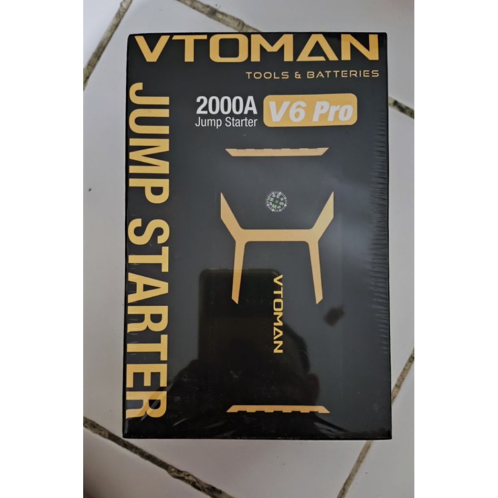 Jual VTOMAN ORI - JUMP STARTER AKI PORTABLE V6 PRO | Shopee Indonesia