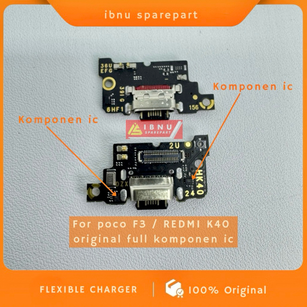 Jual Flexible Fleksibel konektor charger XIAOMI POCO F3 / REDMI K40 ...