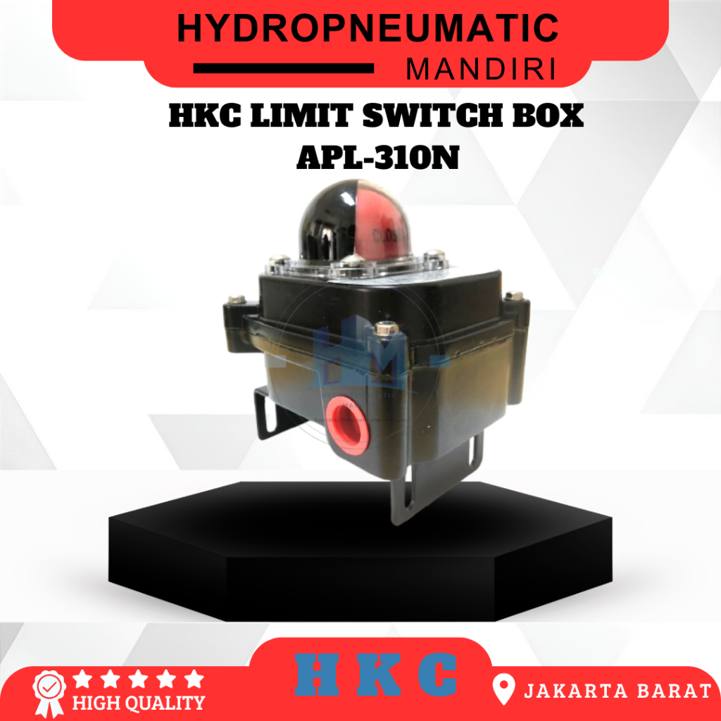 Jual APL-310N HKC LIMIT SWITCH BOX ACTUATOR VALVE POSITIONER APL 310 ...