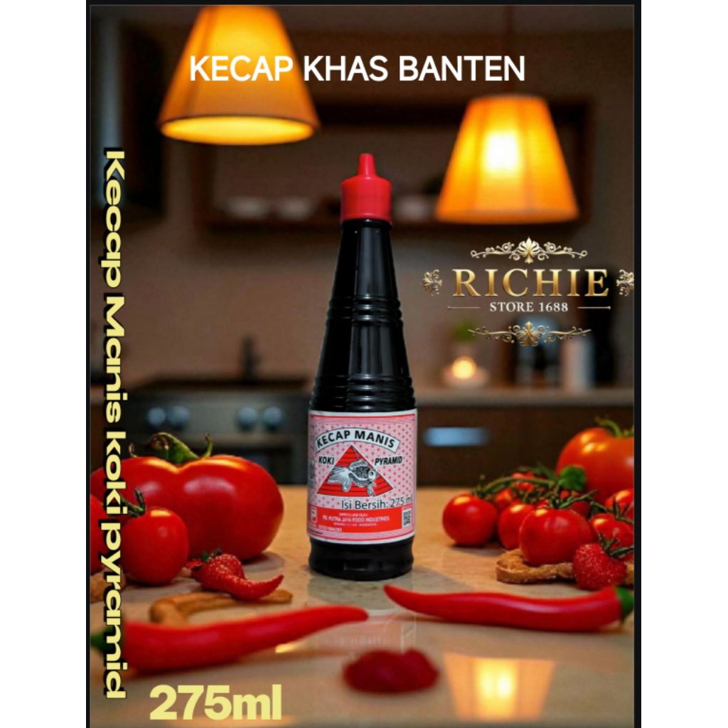 Jual Kecap manis cap koki pyramid 275ml halal | Shopee Indonesia