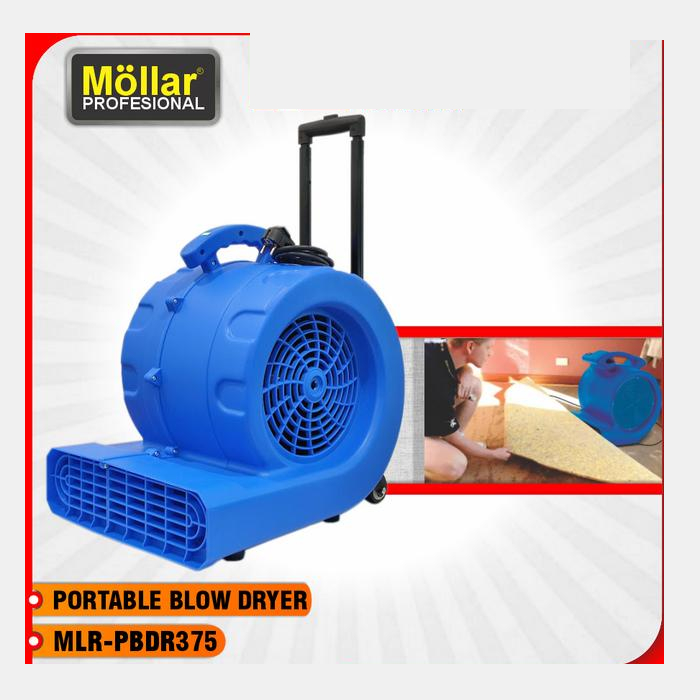 Jual Mollar PBDR375 BLOWER LANTAI TOILET Portabel 375W Lantai Dinding ...