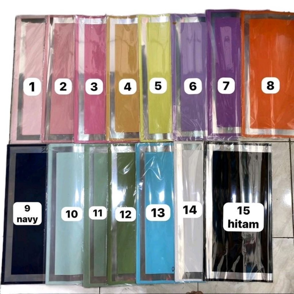 Jual 20 Lembar Kertas Cello List Kaca - Model Terbaru buket | Shopee ...