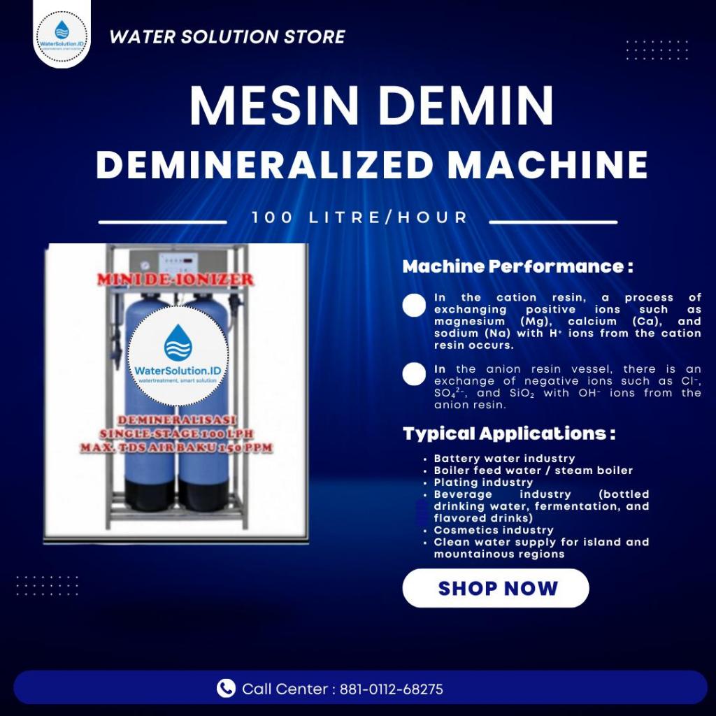 Jual Mesin Demin / Deionized 100 Liter Perjam | Shopee Indonesia
